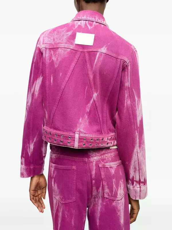 GANNI Tie-dye Jacket - Pink