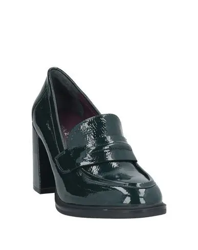 APEPAZZA Leather Loafers - Green