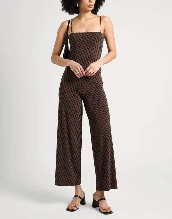 SIYU Geometric Print Jumpsuit