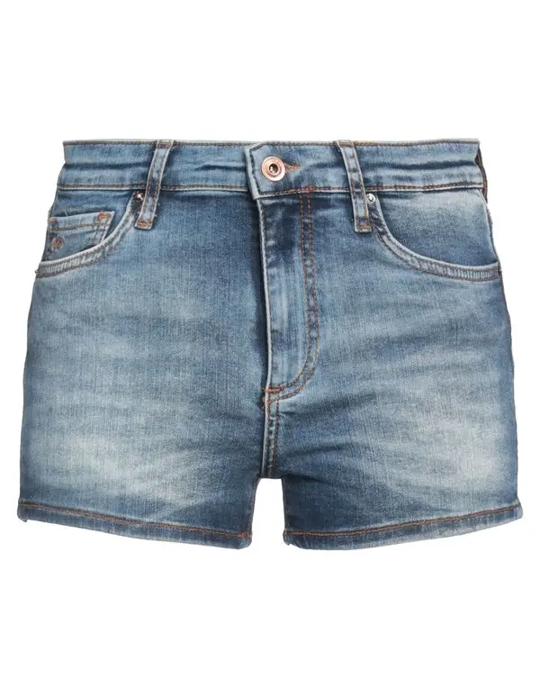 Armani Exchange Denim Hot Pants - Blue