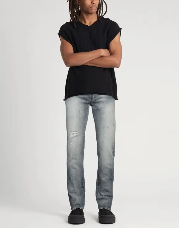 Armani Exchange Skinny Jeans With Distressed Details