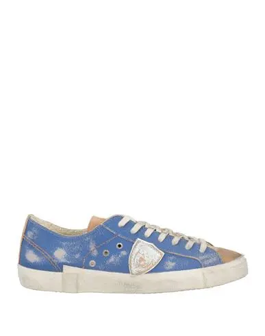 Philippe Model Leather Low-top Sneakers - Blue