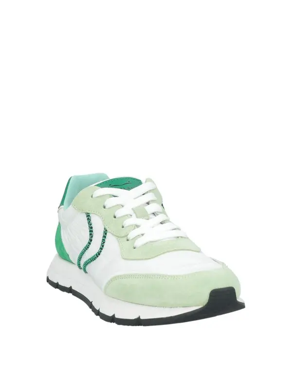 VOILE BLANCHE Light Leather And Textile Sneakers