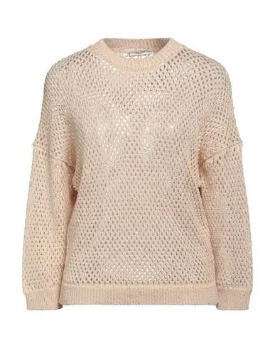 Peserico Cotton Knit Sweater - Sand