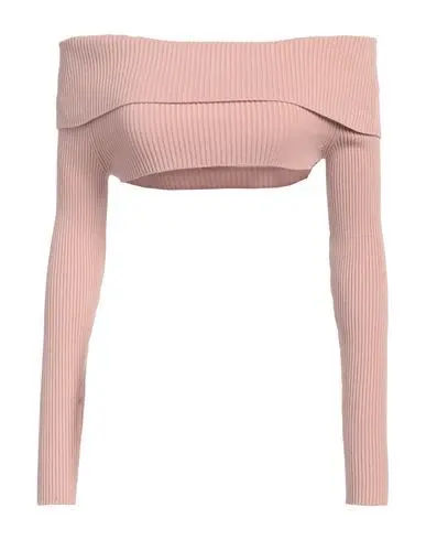 Elisabetta Franchi Off-the-shoulder Ribbed Knit Top
