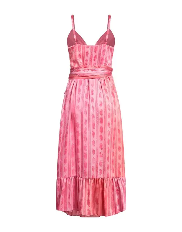 Sandro Midi Wrap Dress