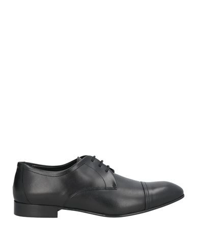 BALDININI Lace-up Leather Derby Shoes - Black