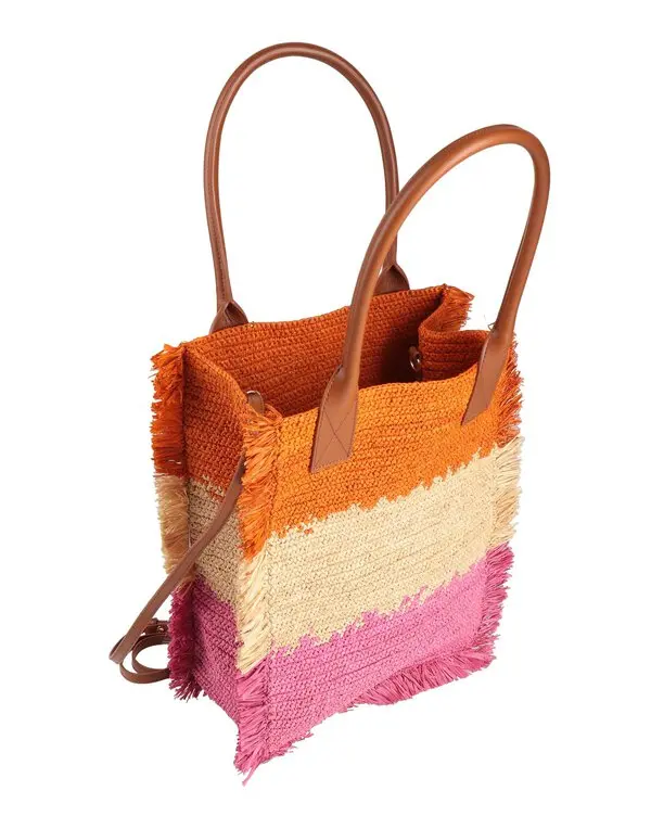 Sandro Shopper Bag With Leather Details