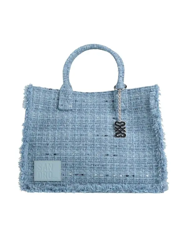 Sandro Tweed Shopper Bag