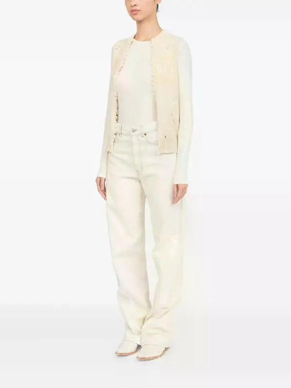 MAISON MARGIELA Signature Numbers Motif Waistcoat