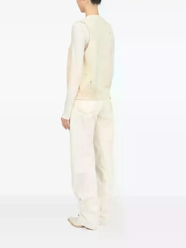 MAISON MARGIELA Signature Numbers Motif Waistcoat