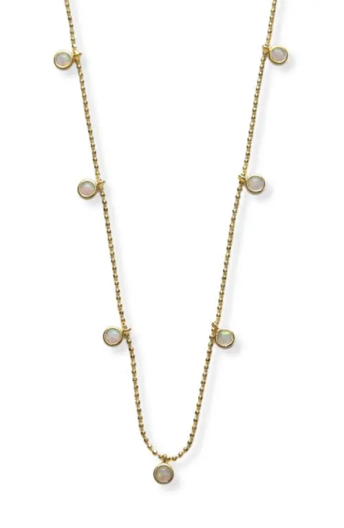 Argento Vivo Opal Shaker Necklace - Gold