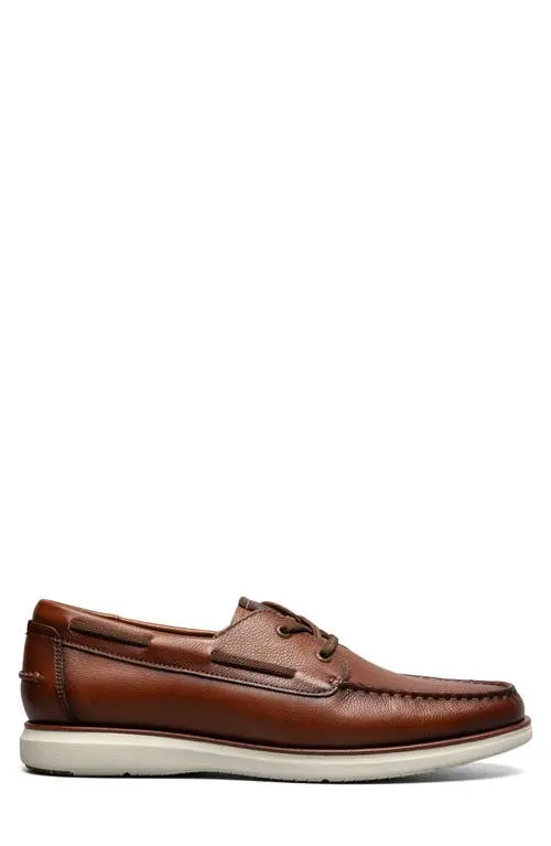 Florsheim Tropics Boat Shoe - Cognac