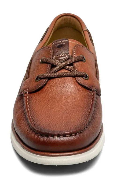 Florsheim Tropics Boat Shoe - Cognac