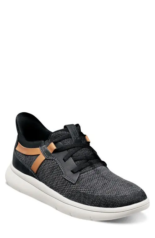 Florsheim Fleet Knit Elastic Sneakers - Black Multi
