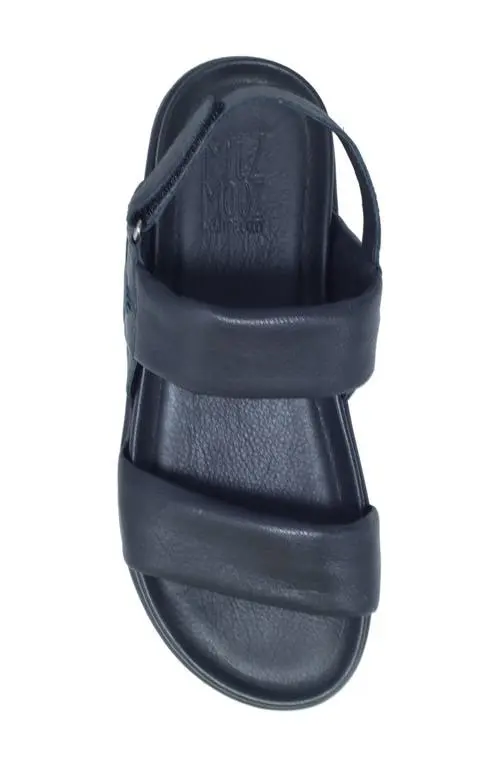 Miz Mooz Toto Leather Sandals - Black