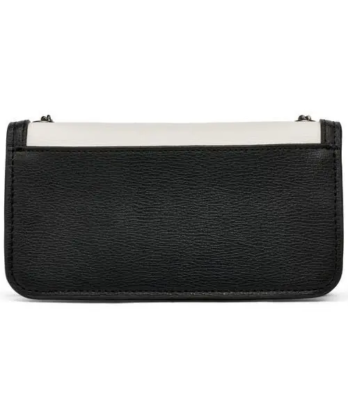 Karl Lagerfeld Paris Kosette Crossbody Bag - White/black