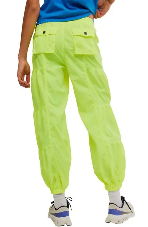 Free People Set Me Free Pants - Highlighter