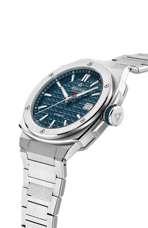ALPINA Extreme Automatic Bracelet Watch - Silver-tone