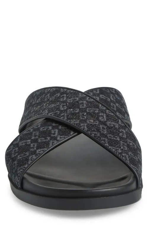 Givenchy Monogram Cross Strap Slide Sandal