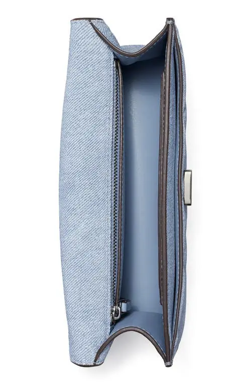 Tory Burch Fleming Convertible Shoulder Bag - Denim