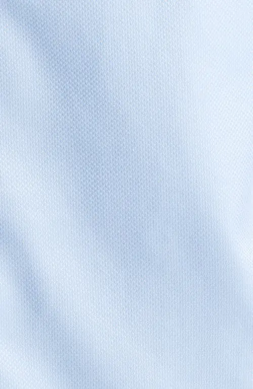 Johnston & Murphy Non-iron Cotton Dobby Dress Shirt - Blue