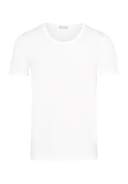 Hanro Cotton Superior Cotton Crew Neck T-shirt - White