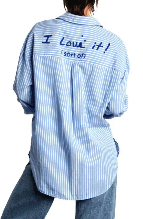 BILLY T I Love It Stripe Shirt