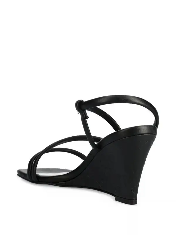 Karl Lagerfeld Leather Strappy Sandals