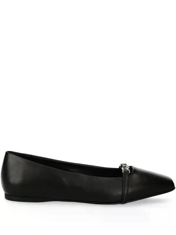Karl Lagerfeld Signature Ballet Flats