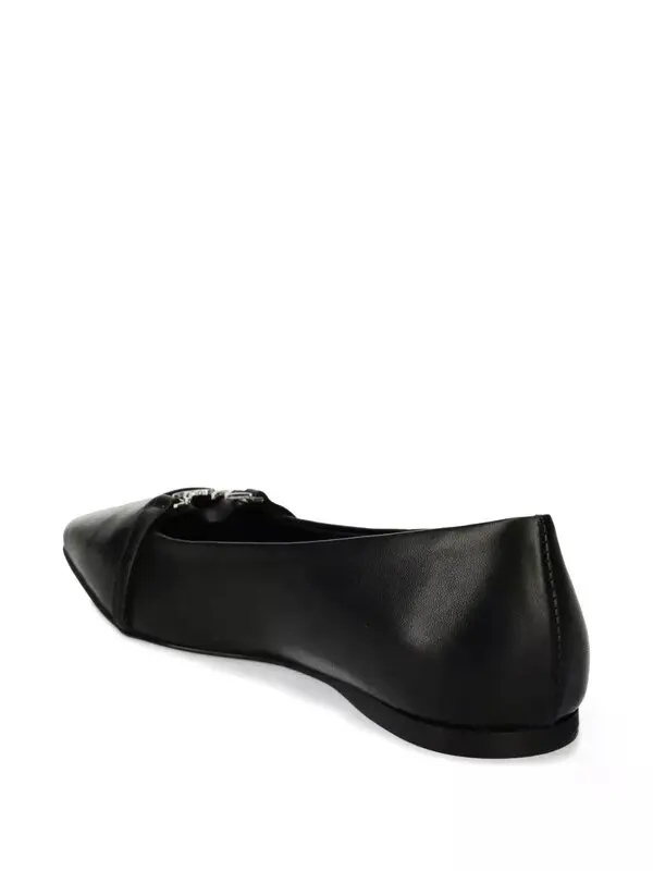 Karl Lagerfeld Signature Ballet Flats