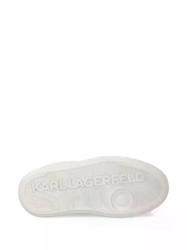 Karl Lagerfeld Leather Sneakers - White