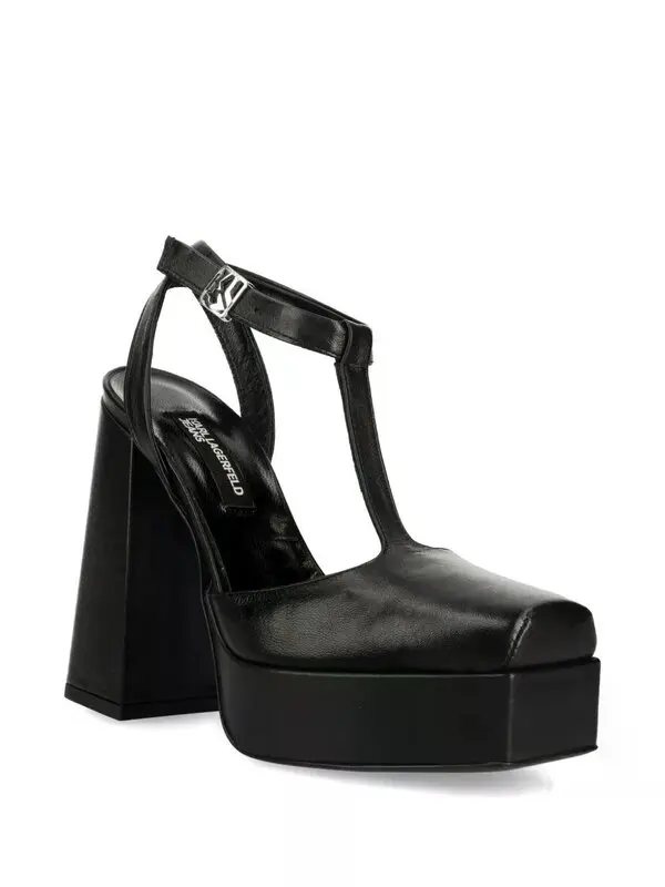 Karl Lagerfeld 120mm Leather Pumps