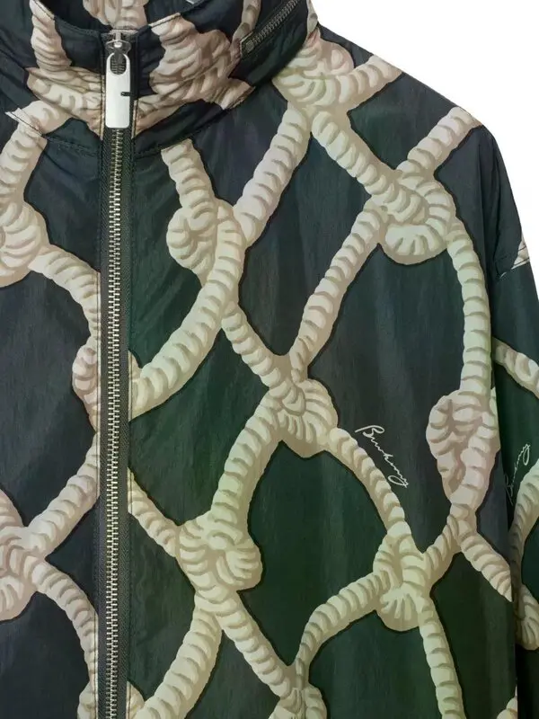 Burberry Knot-print Bomber Jacket