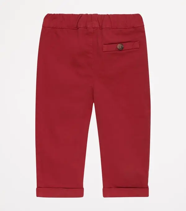 Trotters Stretch-cotton Jacob Trousers