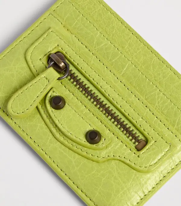 Balenciaga Le City Card Holder - Yellow