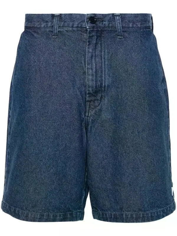 WTAPS 2001 Straight-leg Denim Shorts - Blue