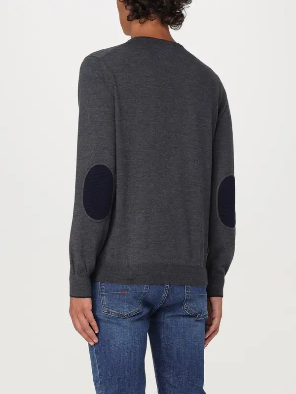 FAY Long Sleeve Pullover Sweater