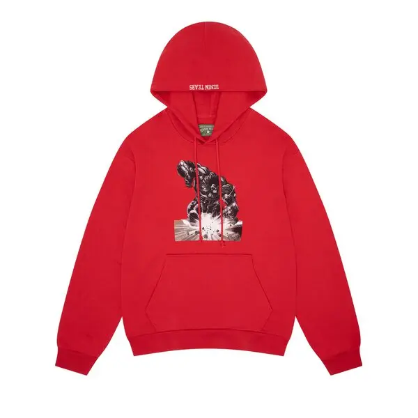 DENIM TEARS X Arthur Jafa Lerage Hoodie - Red