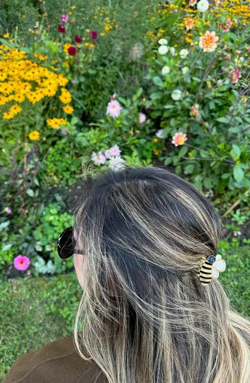 SOLAR ECLIPSE Mini Bee Claw Clip