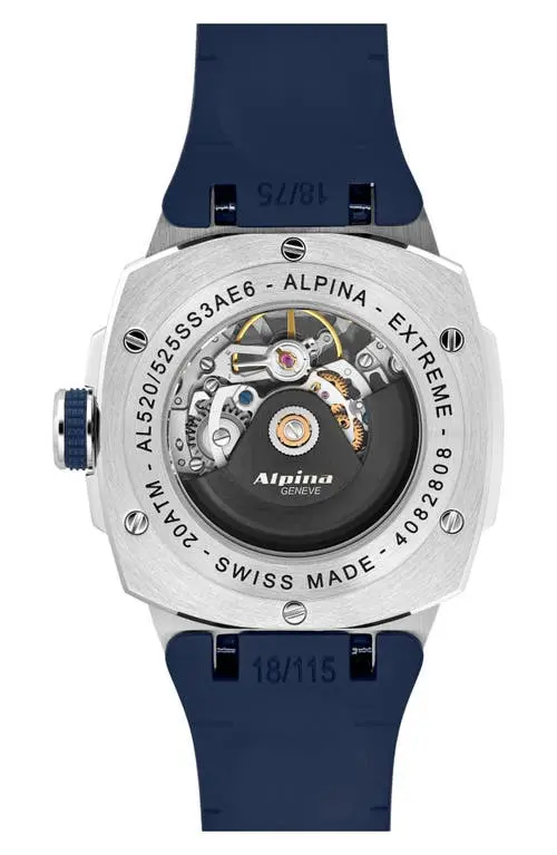 ALPINA Alpiner Extreme Skeleton Automatic Strap Watch