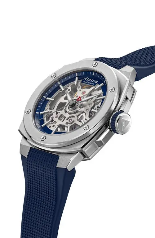 ALPINA Alpiner Extreme Skeleton Automatic Strap Watch