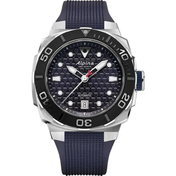 ALPINA Seastrong Diver Extreme Automatic Gmt Watch - Silverone