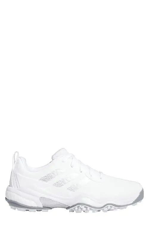 Adidas Codechaos 25 Waterproof Spikeless Golf Shoe - White/ Silver/ Grey