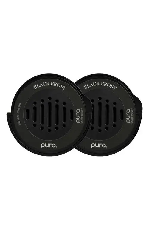 PURA Linens & Surf Car Dual Refill Pack - Black Frost