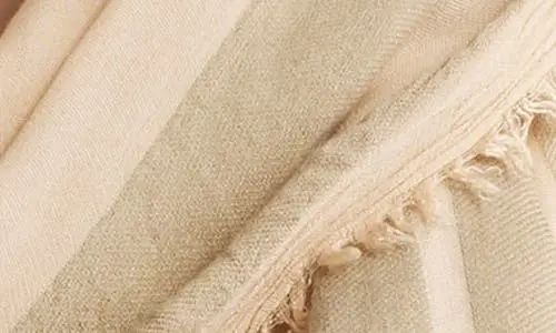 Nordstrom Sheer Stripe Pareo Wrap - Olive Covert