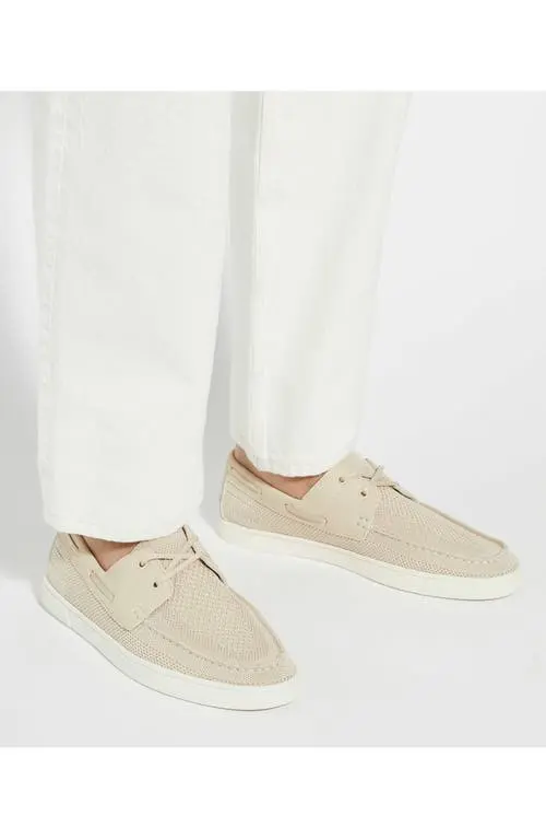 Dune London Blaizerss Boat Shoe - Cream