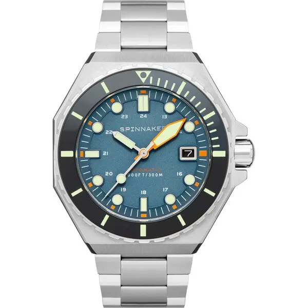 SPINNAKER Dumas Automatic Bracelet Watch - Blue