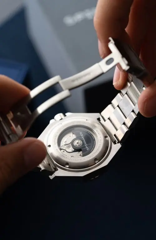 SPINNAKER Dumas Automatic Bracelet Watch - Blue