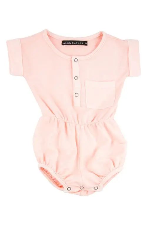 MIKI MIETTE Judy Henley Romper - Seashell